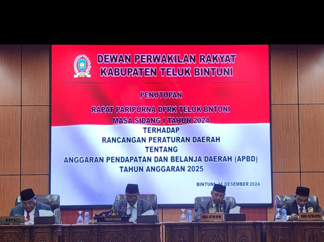 Pendapatan Daerah RAPBD 2025 Teluk Bintuni Diproyeksikan Rp 3,036 Triliun - Media Pro Rakyat