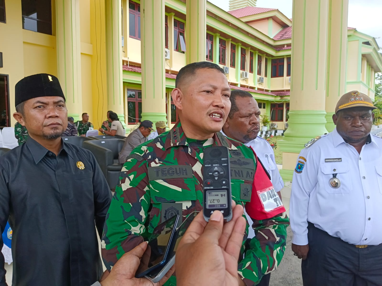 TMMD Reguler Ke-123 Resmi Dimulai di Teluk Bintuni, TNI Fokus pada Pembangunan Fisik dan ...
