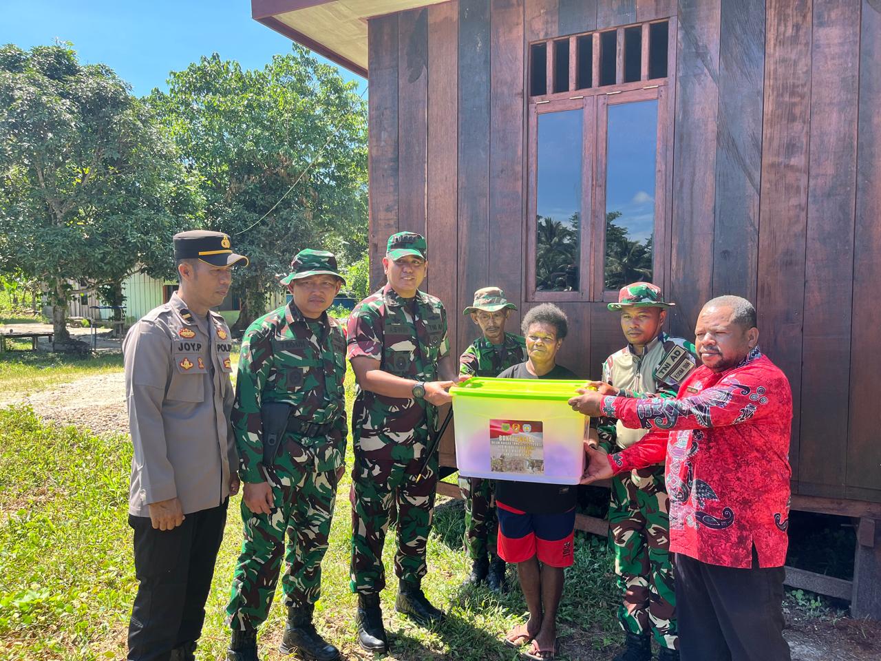 Satgas TMMD Ke-123 Kodim 1806/Teluk Bintuni Tinjau Rumah Layak Huni dan Infrastruktur di Kampung ...